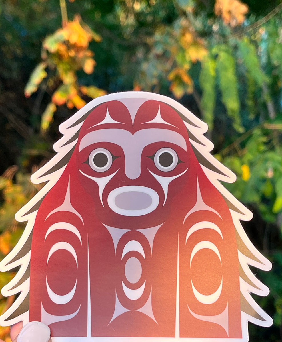 Salish Sasquatch by Margaret August | Salish Style